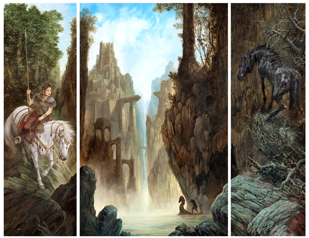 Julien Delval illustrateur: Triptyque