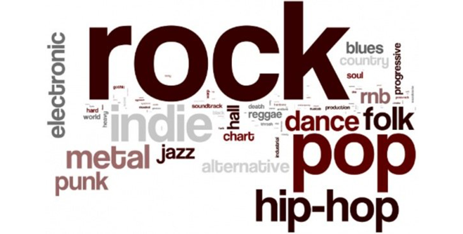 variedad de géneros musicales