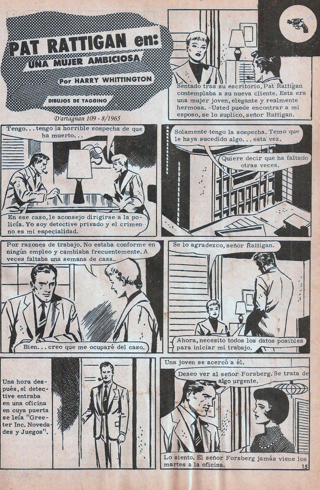 Columberos: Pat Rattigan - ESN - Una mujer ambiciosa