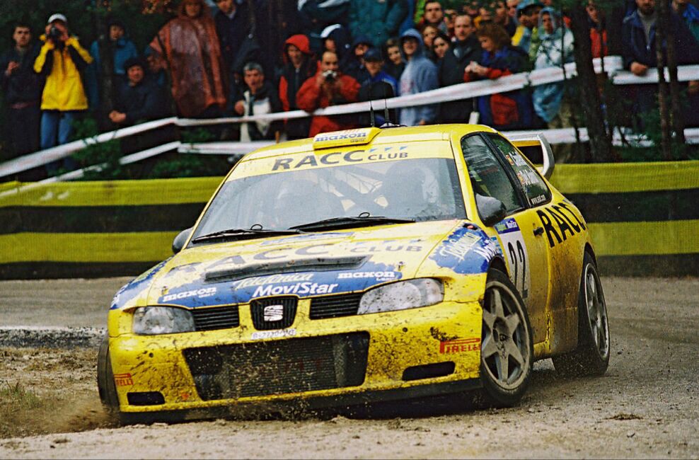 22 Salvador CAÑELLAS - Carlos DEL BARRIO Seat Córdoba WRC 36 Rally Catalunya - Costa Brava 2000