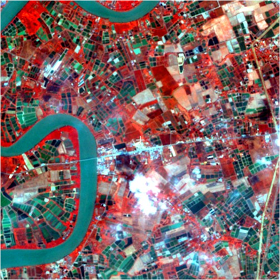 Remote Sensing: การผสมสีภาพ(Image Color Composite)