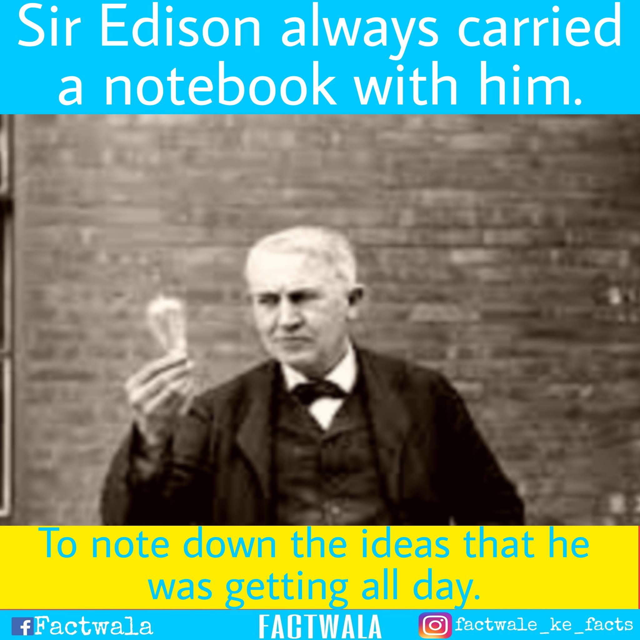 Most interesting facts about Thomas Alva Edison