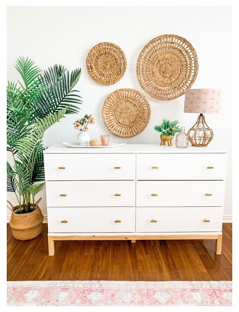 Ideias simples para decorar sua cómoda ~ Decoração e Ideias