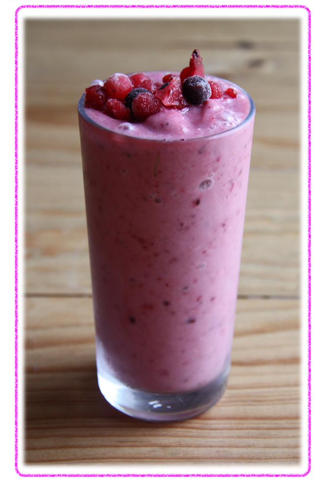 Something Missing: Vegan Summer Fruit Shake