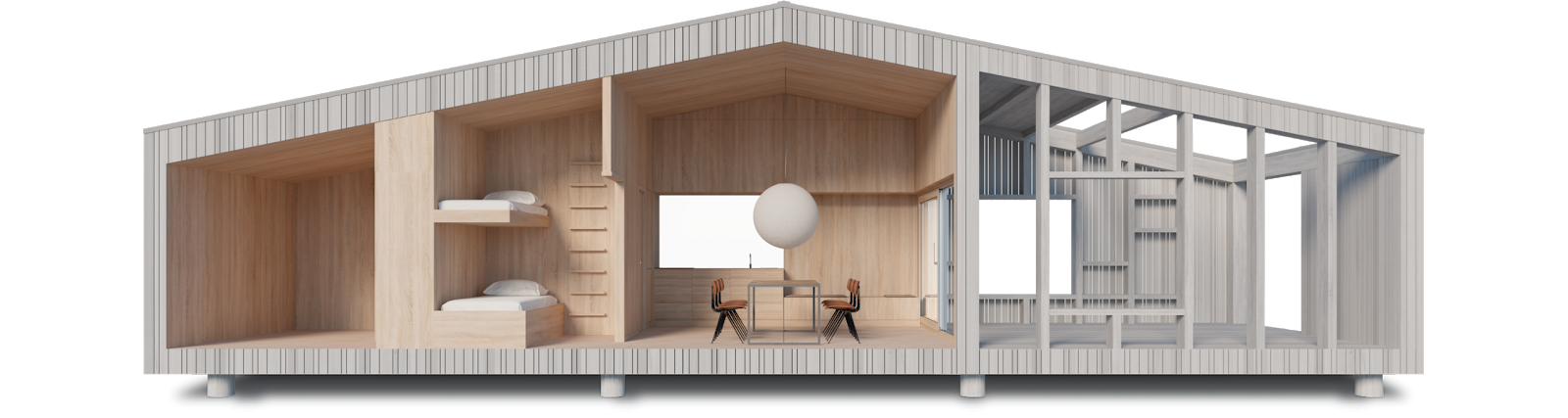 Scandinavian Modular House Concept, Denmark: Prefab Modular Homes and ...