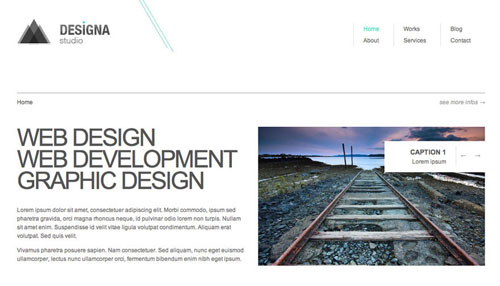 30 Free HTML Web Design Templates | Design Inspiration | PSD Collector