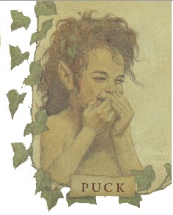 Buttons and Birdcages...: A Midsummer- Night's Dream: Puck- Headpiece...