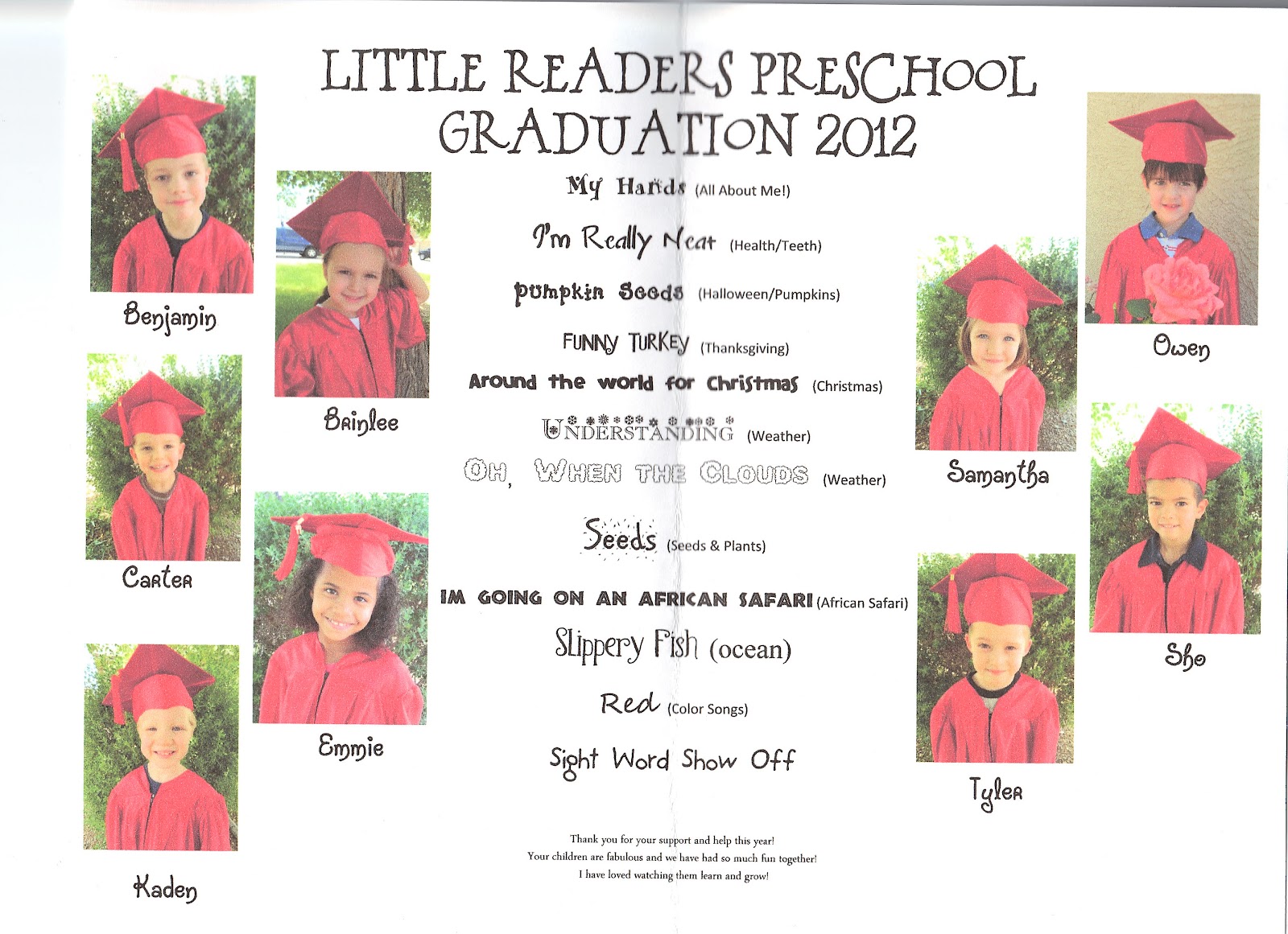 The Ray s Emmie s Preschool Graduation the-ray-s-emmie-s-preschool-graduation
