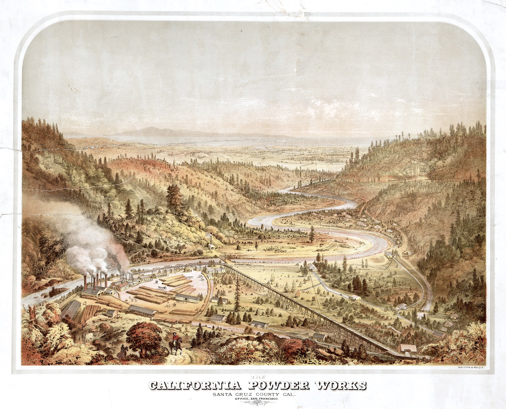 Santa Cruz Trains: Railroads of the Monterey Bay