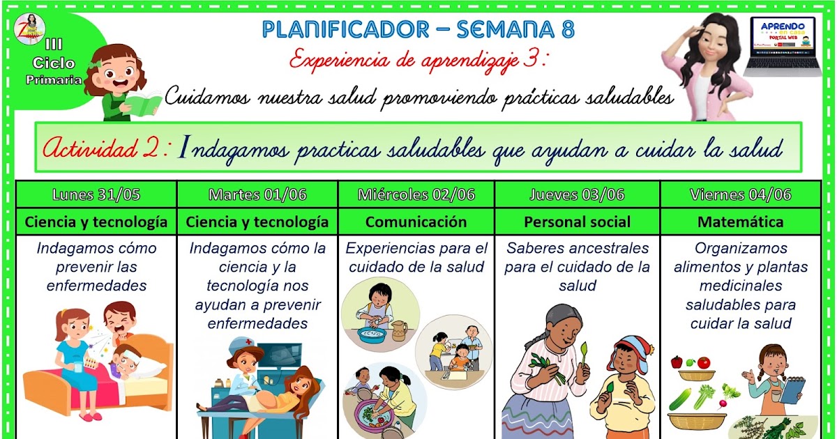 Semana 8 - Aprendo en casa Web