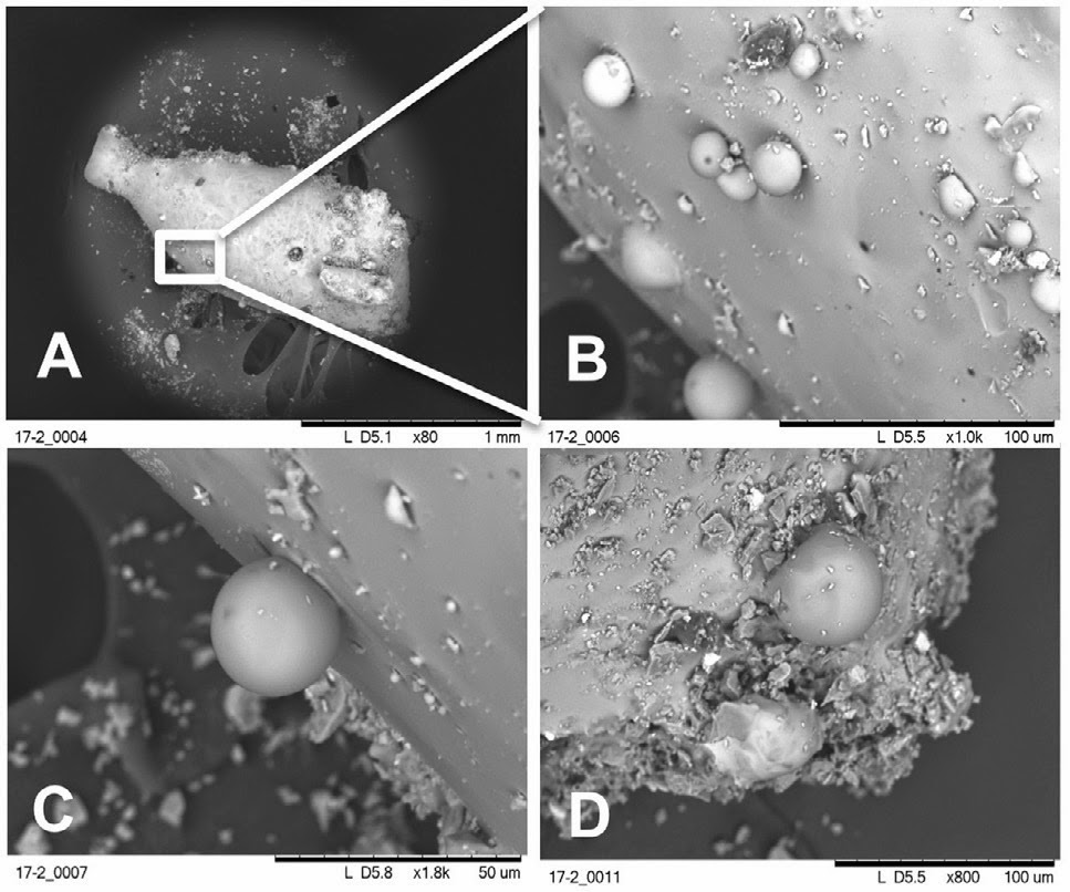 Sciency Thoughts: The formation of glassy spherules in volcanic ash ...
