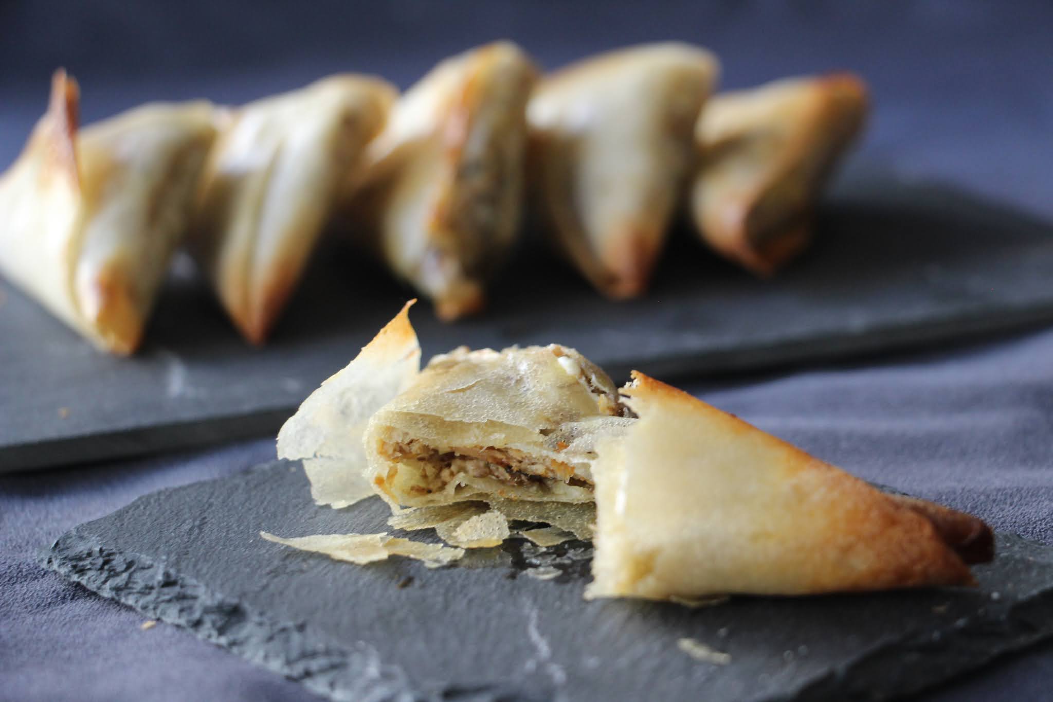 Flo en cuisine: Samoussa aux sardines épicées