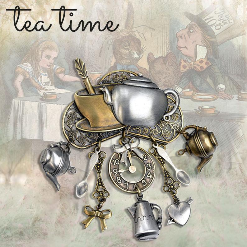 Relevant Tea Leaf: Tea-Themed Jewelry