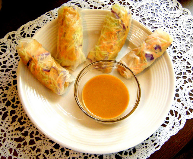 Healthy and Homemade: Tofu Spring Rolls