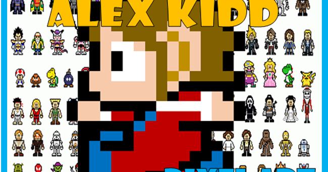 Alex Kidd [Pixel Art] ~ Optifutura