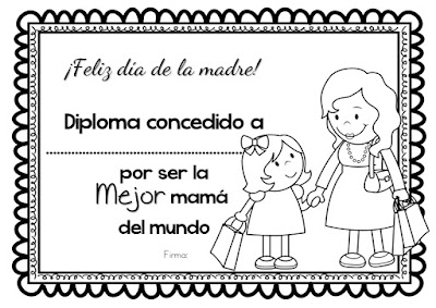Materiales Educativos. PE: Actividades Día de la Madre