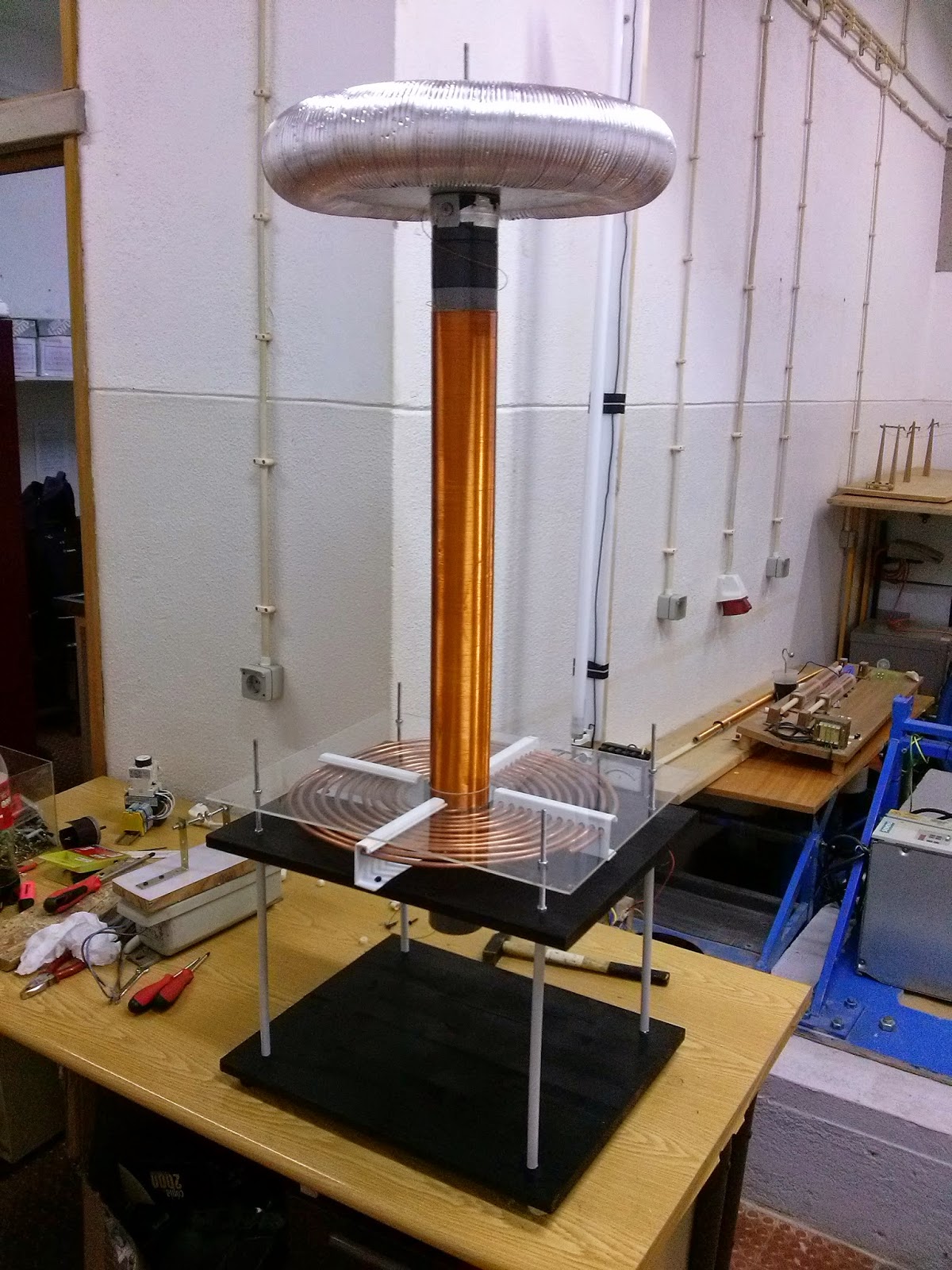 The Fragmentation Paradox: NST Spark Gap Tesla Coil