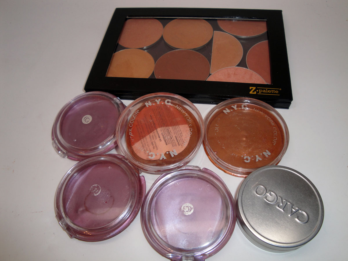 My Favorite Bronzers for Women of Color in a Z-Palette! | Makeup By RenRen