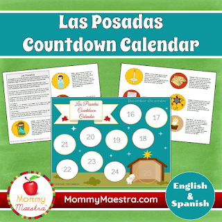 Mommy Maestra: Free Las Posadas Word Search