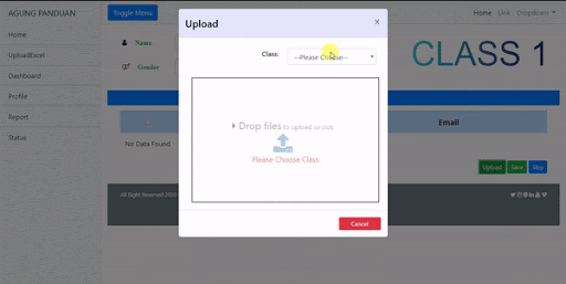 Cara Upload Drag and Drop File Excel Menggunakan Bootstrap di ASP. MVC - AGUNG TUTORIAL
