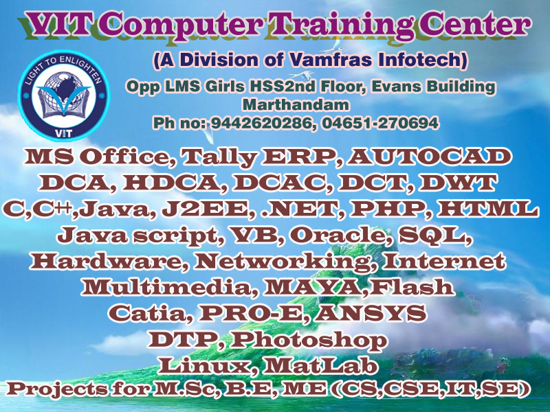 Vit Computer Training Center