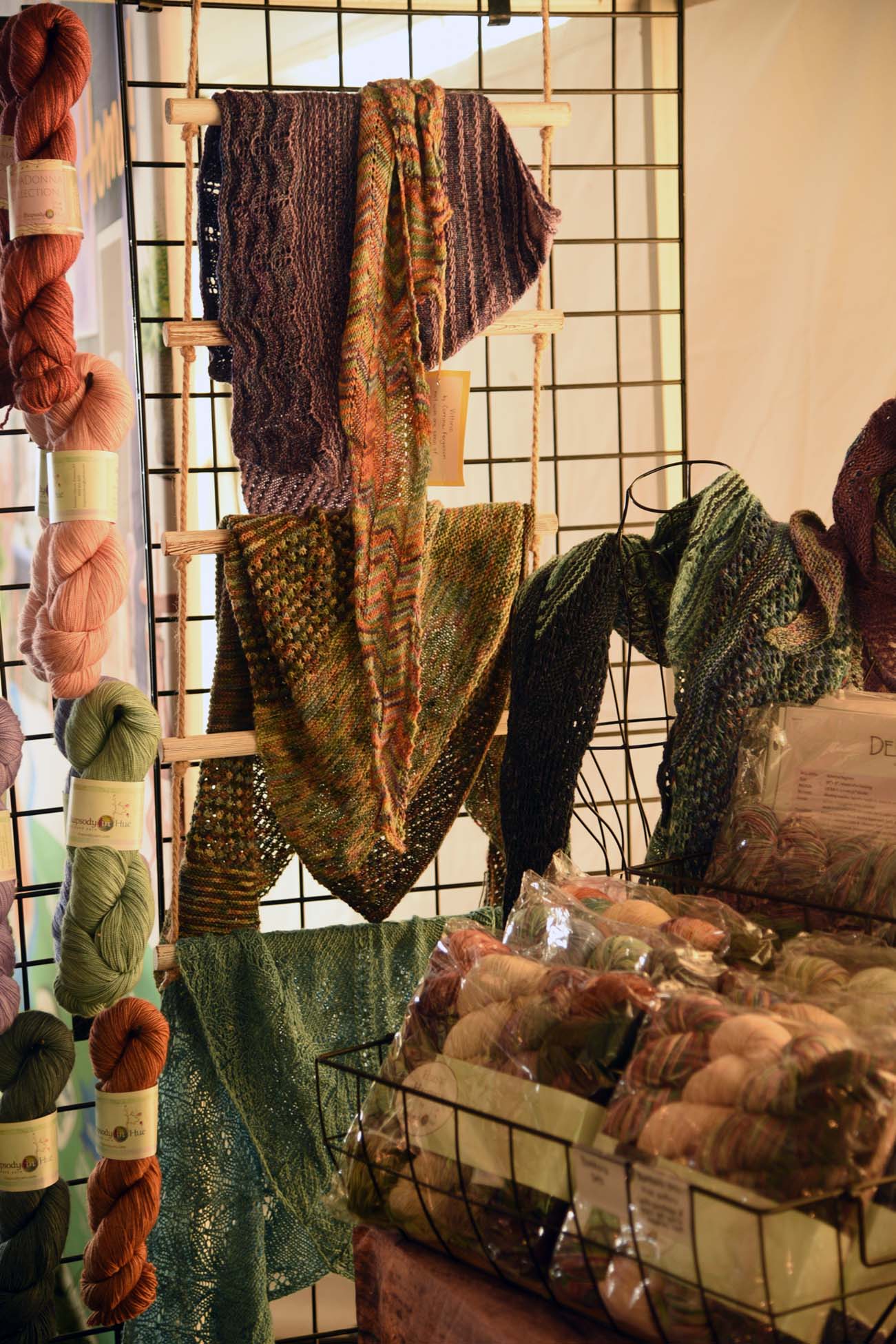 Ky Wool Festival Sheep and Wool Tent