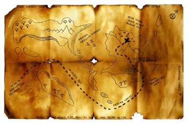 Scripture Treasure Hunting: Map