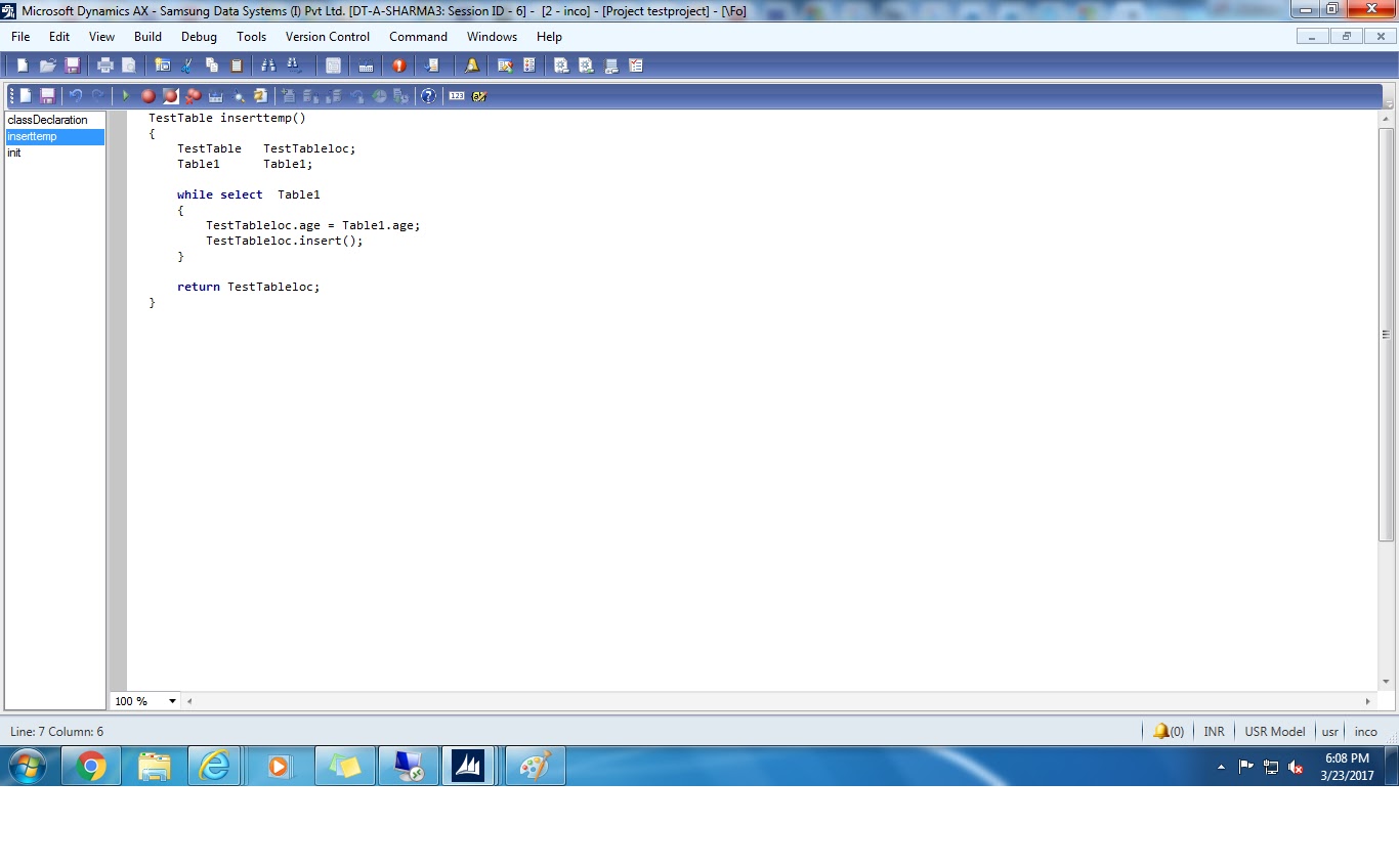 AXwonders: How to make a form from temp table AX 2012