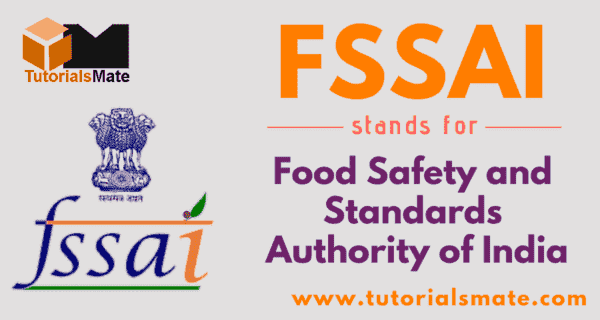 FSSAI Full Form: What does FSSAI stand for? - TutorialsMate