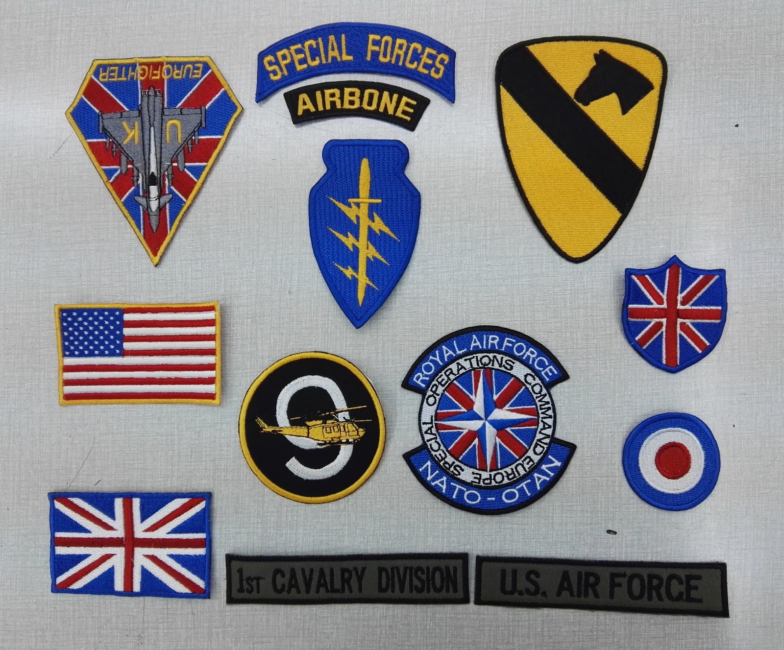 PARCHES AMERICANOS, PARCHES MILITARES, PARCHES TÁCTICOS, TACTICOS