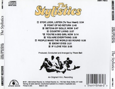ENTRE MUSICA: THE STYLISTICS - The Original Debut Album (1971)
