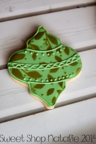 Sweet Shop Natalie: CookieCon 2014 Artfully Designed stenciled cookies