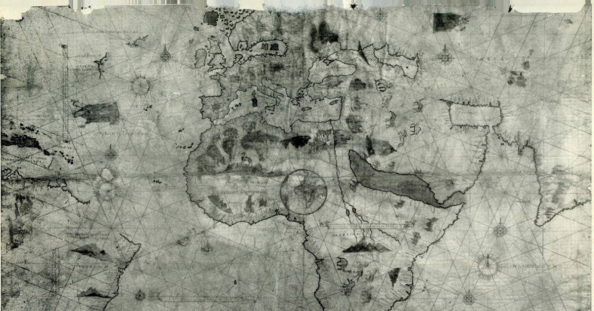 tropicalia: O Planisfério de Cavério Maiollo, de 1504