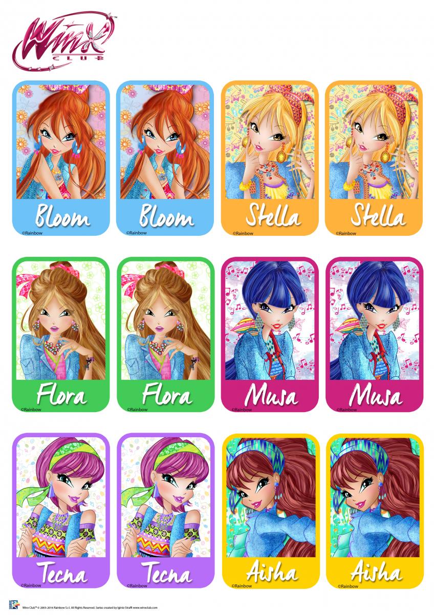 Summer Memory Game in Winx style! - Winx Club All