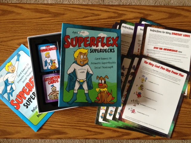 Word Nerd Speech Teach: {Review} Superflex Superdecks