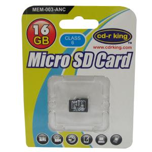 My thoughts: CDR King memory card