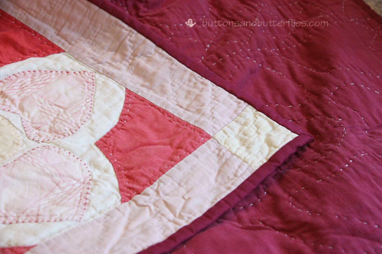 Buttons and Butterflies: My Quilts