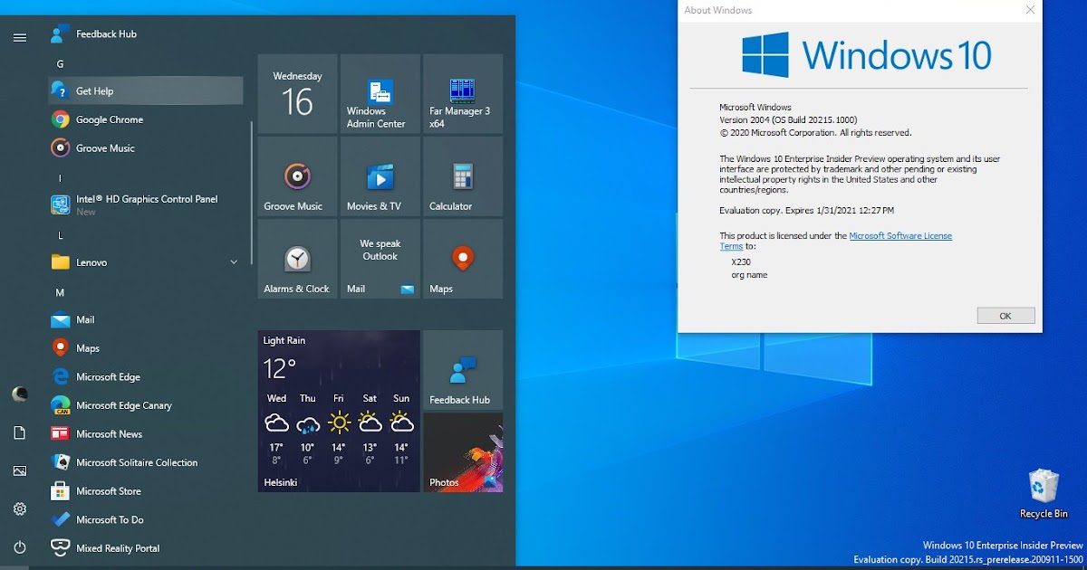 Dark Theme Pada Search Taskbar Hadir di Windows 10 Build 20215 ...