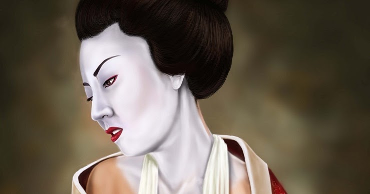 Learning to draw: Geisha