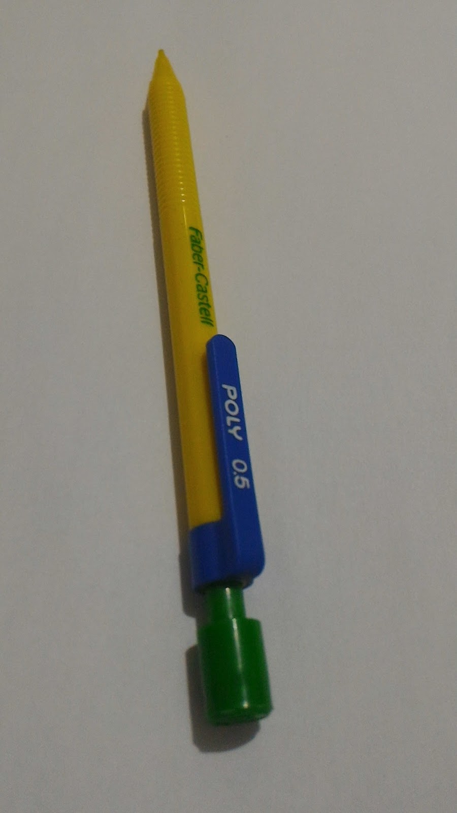 LAPISEIRAS DO SÉCULO PASSADO: Lapiseira Faber Castell Poly 0.5