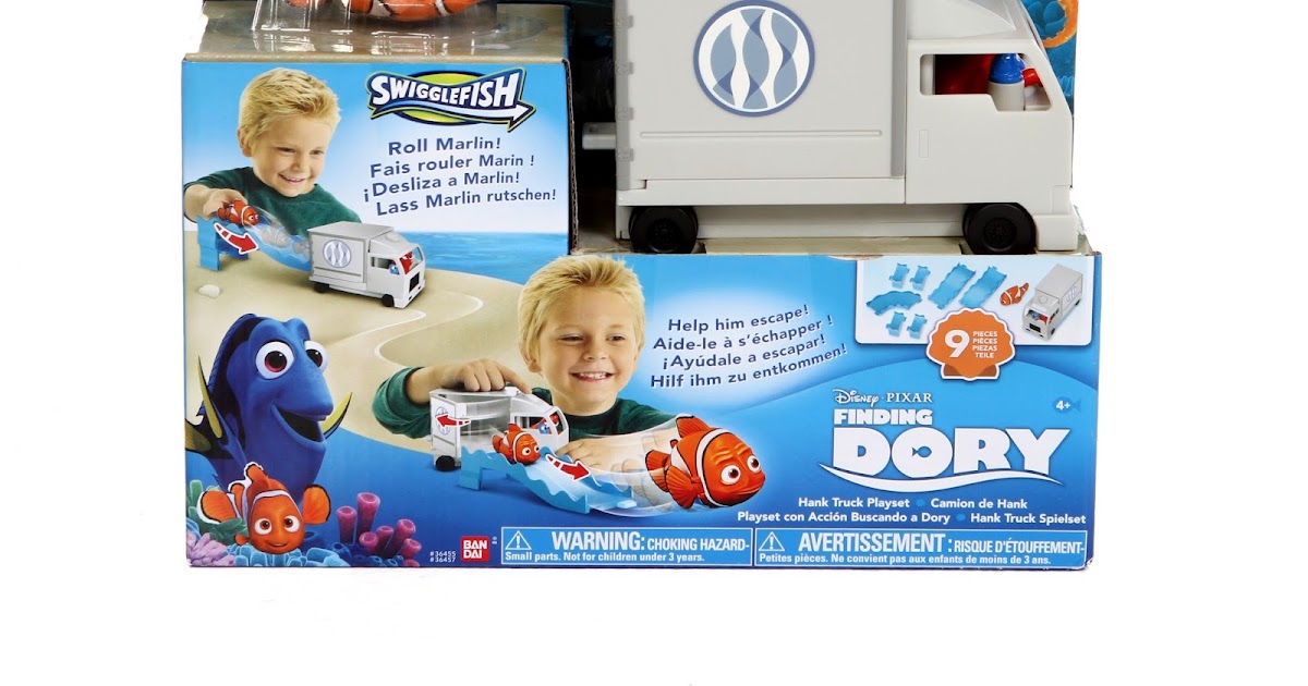 Dan the Pixar Fan: Finding Dory: Hank Truck Playset ("Swigglefish ...