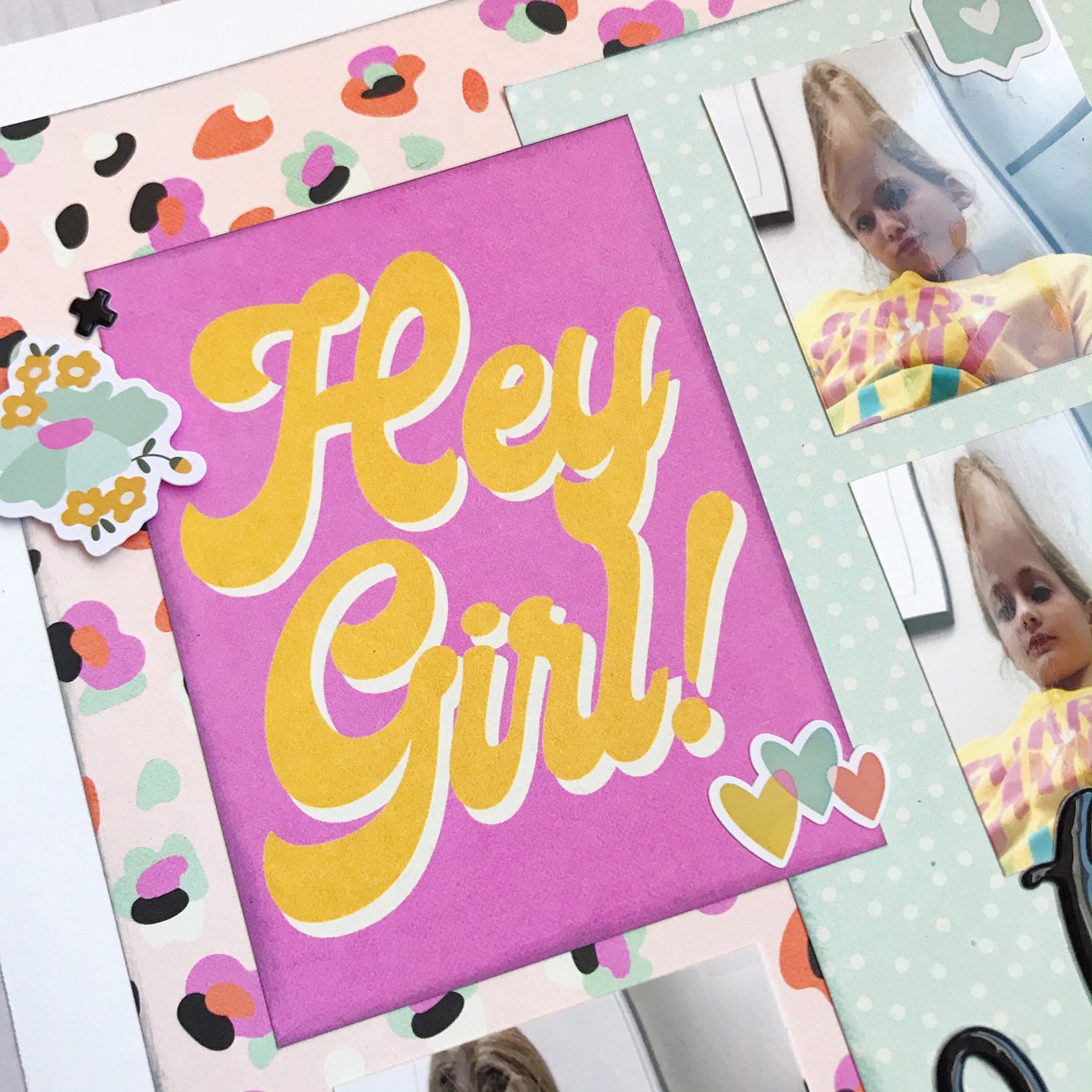 Scrap Shotz Snap Shotz: Hey Girl! Kate & Ash Collection Layout & Video