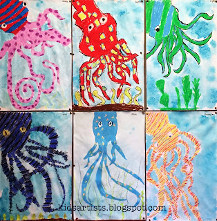 Kids Artists: Oscar the Octopus