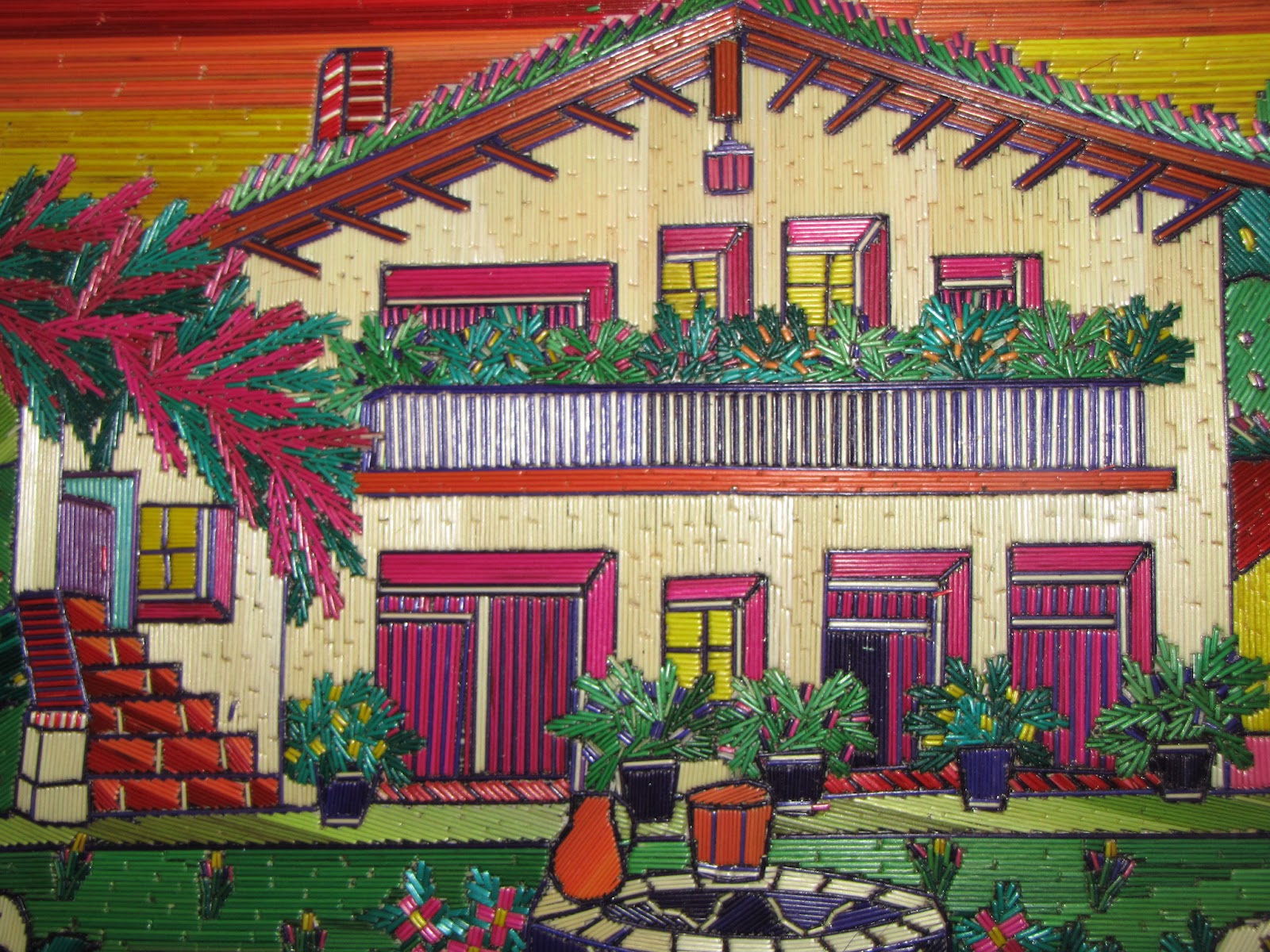 Decorartesanias Juanis: Arte en popotillo