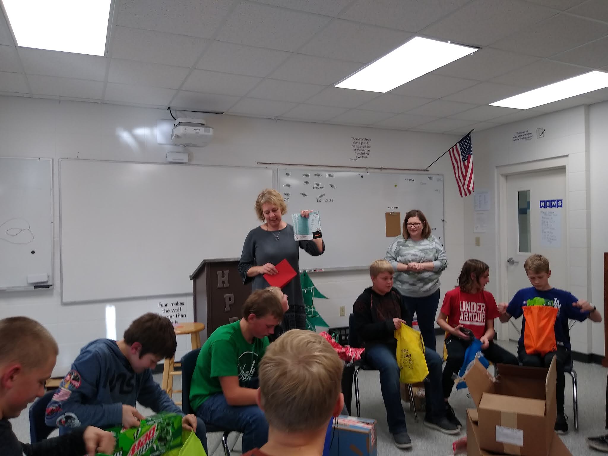 MiddleMrs: 7th Grade Christmas Party