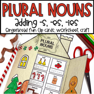 Teaching Plural Nouns with Gingerbread
