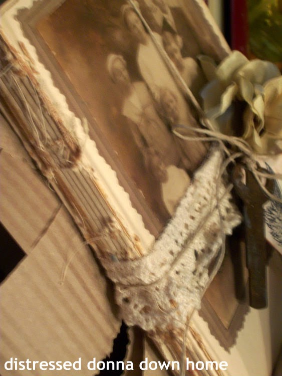 Distressed Donna Down Home: An Altered Stack