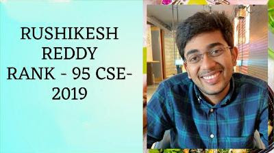 rushikesh reddy rank 95 upsc preparation strategy – Exammap