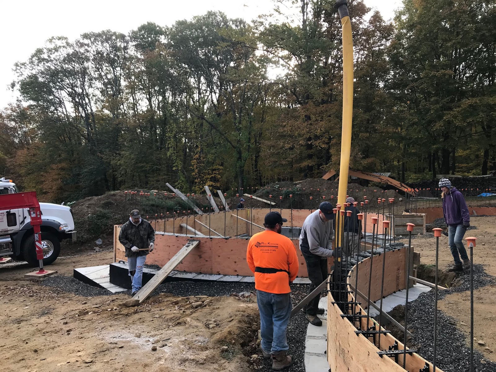 Concrete Foundation Stem Wall Complete