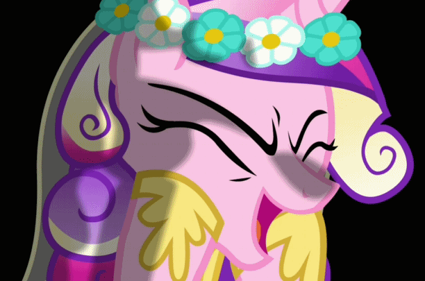 My Little Pony: GIFs animados de la Princesa Cadance en My Little Pony #MLP